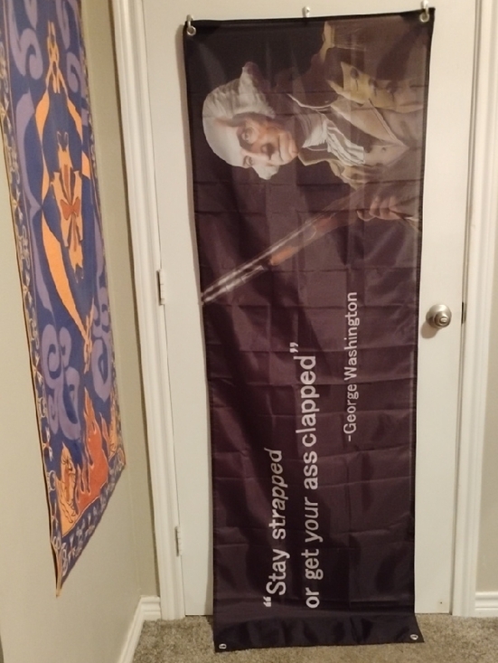Wall Decor | Stay Strapped Xl Wall Banner | Poshmark